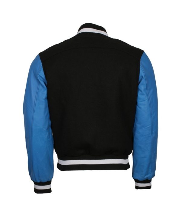 El Diablo Suicide Squad Blue Varsity Jacket