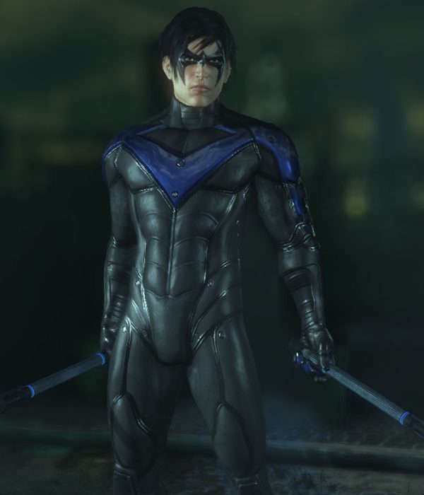 Dick Grayson Nightwing Leather Jacket Costume - The Jacket Merchant