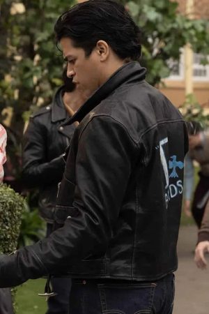 Pink Ladies Jonathan Nieves T-Birds Black Leather Jacket - The Jacket ...