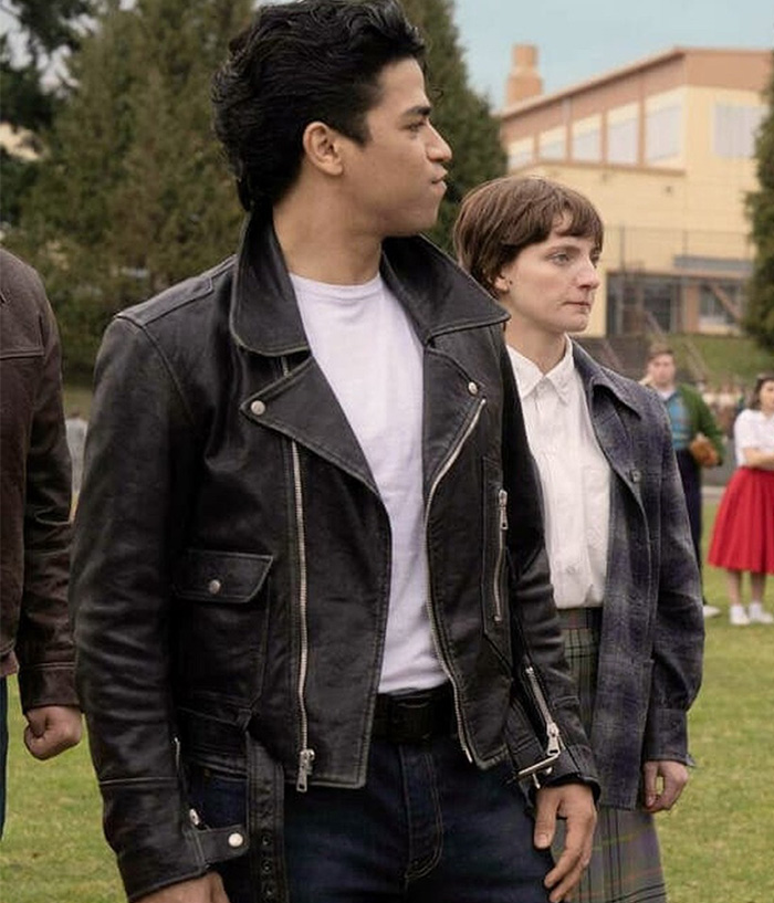 Pink Ladies Jonathan Nieves T-Birds Black Leather Jacket - The Jacket ...