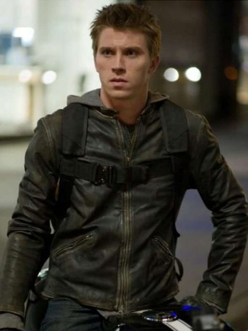 Tron Legacy Sam Flynn Brown Leather Jacket