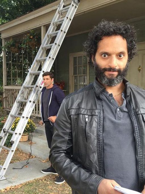 Brooklyn Nine Adrian Pimento Black Leather Jacket - The Jacket Merchant