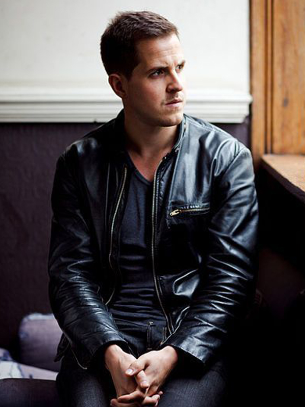 Dan Jones Biker Mens Leather Jacket - The Jacket Merchant