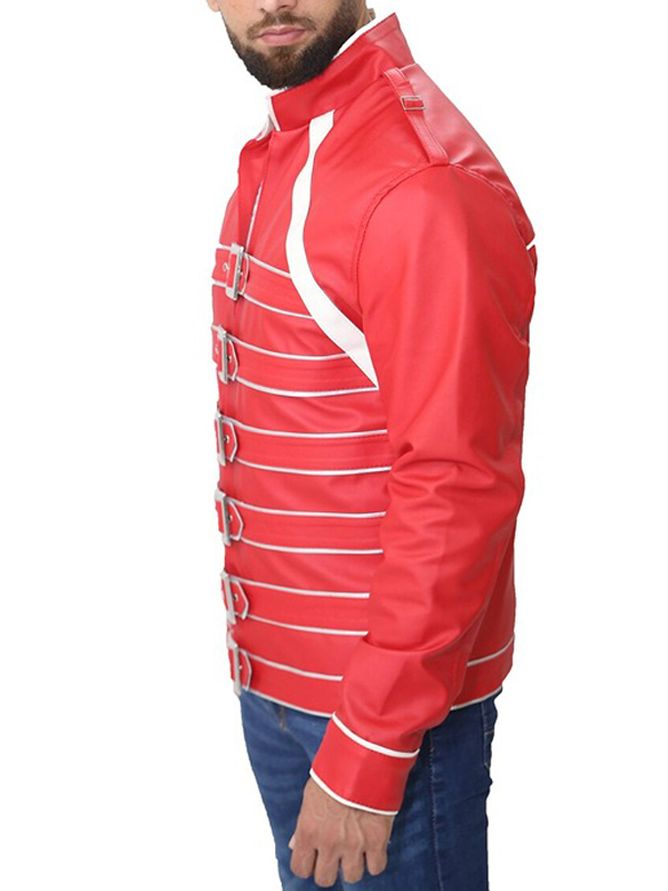 Freddie Mercury Queen Concert Leather Jacket - The Jacket Merchant