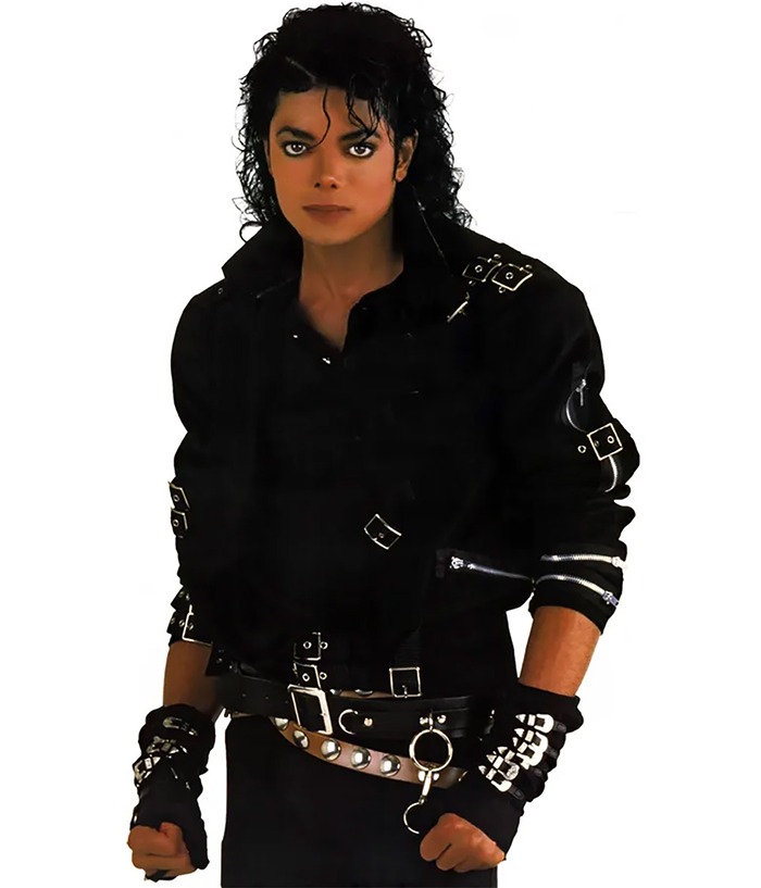 Michael Jackson Bad Vintage Black Leather Jacket - The Jacket Merchant