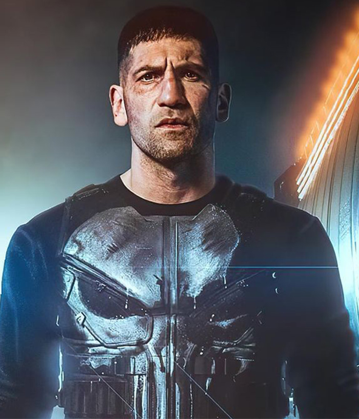 The Punisher Jon Bernthal Leather Vest Costume - The Jacket Merchant