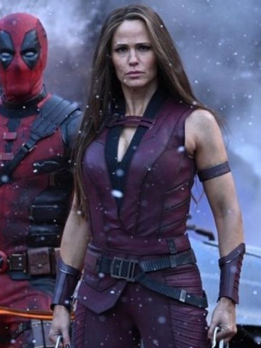 Buy Jennifer Garner Deadpool 3 Elektra Leather Vest Costume