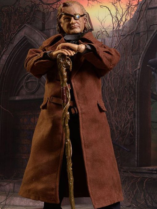 Harry Potter Mad-Eye Moody Brown Wool Coat - The Jacket Merchant