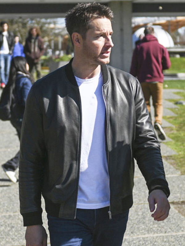 TV Series Tracker Colter Shaw Black Leather Bomber Jacket - The Jacket ...