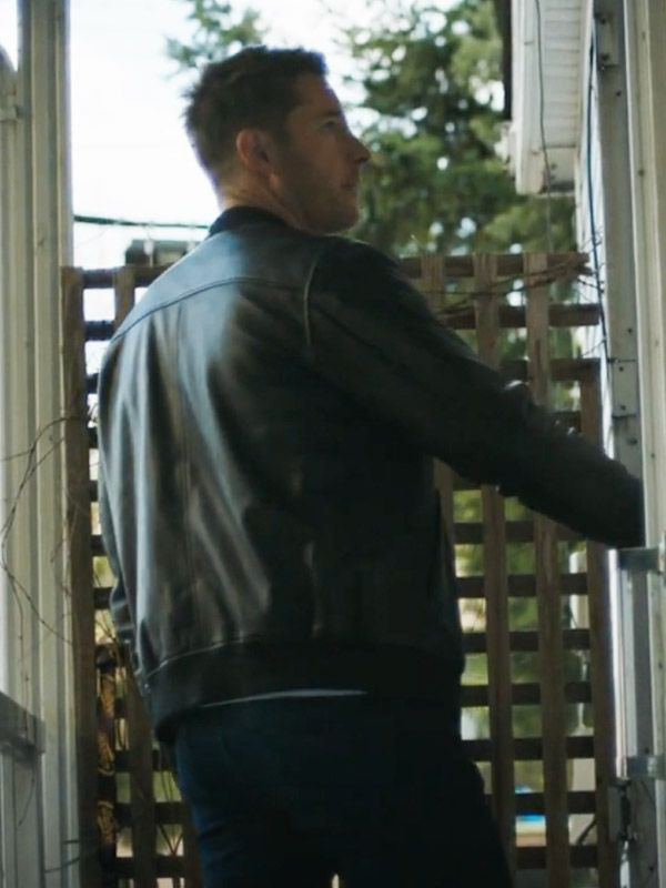 TV Series Tracker Colter Shaw Black Leather Bomber Jacket - The Jacket ...