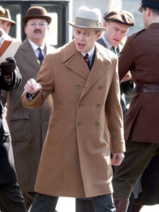 Nucky Thompson Boardwalk Empire Brown Wool Trench Coat - The Jacket ...
