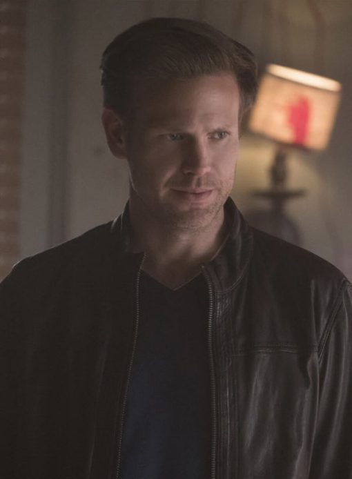 Alaric Saltzman The Vampire Diaries Brown Leather Jacket - The Jacket ...