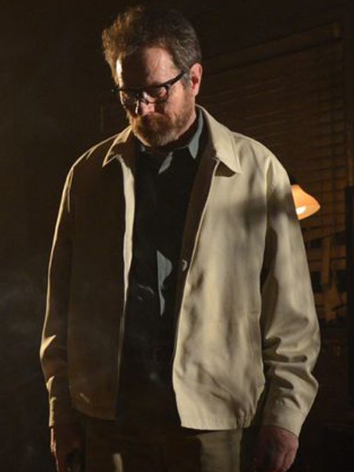 Breaking Bad Walter White Cotton Beige Jacket - The Jacket Merchant