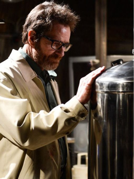 Breaking Bad Walter White Cotton Beige Jacket - The Jacket Merchant