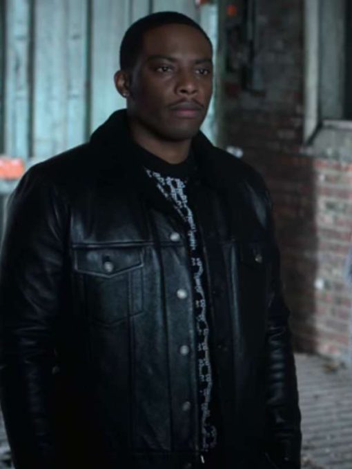 Cane Tejada Power Book II Ghost Leather Trucker Jacket - The Jacket ...
