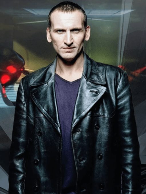 Doctor Who Ninth Doctor Christopher Eccleston Leather Coat - The Jacket ...