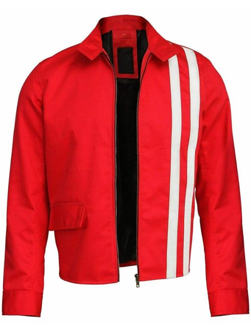 Elvis Presley Speedway Red Cotton Jacket - The Jacket Merchant