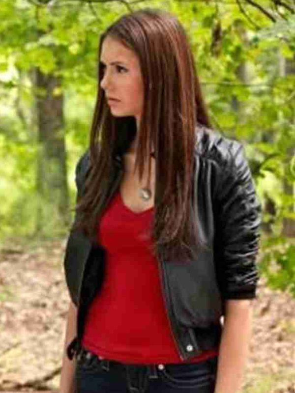 The Vampire Diaries Elena Gilbert Leather Jacket - The Jacket Merchant