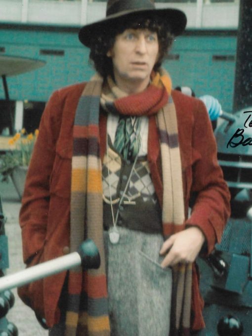 Tom Baker Fourth Doctor Who Velvet Red Jacket - The Jacket Merchant