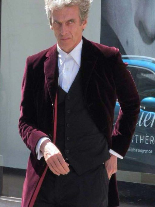 Shop Peter Capaldi Doctor Who Velvet Blazer - SALE
