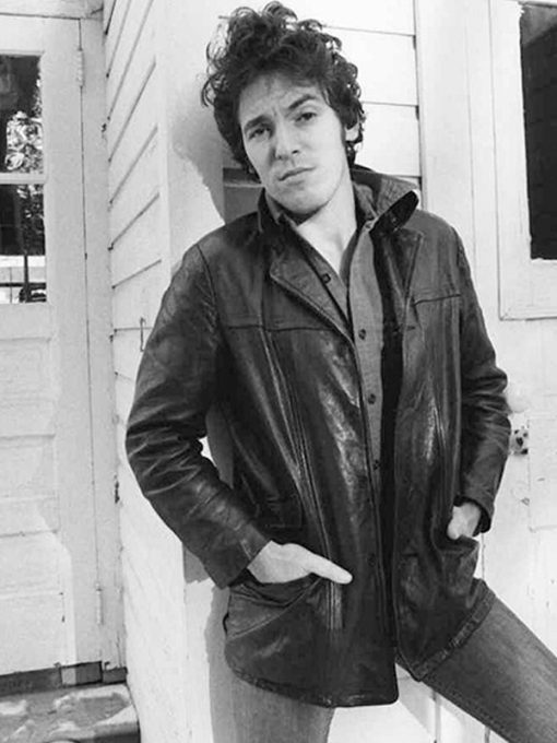 Bruce Springsteen Born to Run Leather Coat - The Jacket Merchant