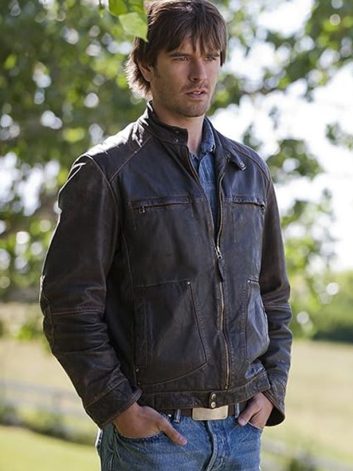 Graham Wardle Heartland Brown Leather Jacket - The Jacket Merchant
