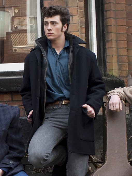 Shop Aaron Taylor Nowhere Boy Wool Coat - SALE