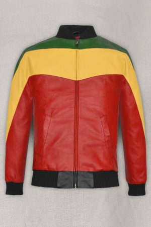 Bob Marley Classic Vintage Leather Jacket - The Jacket Merchant