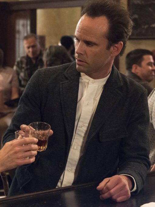 Boyd Crowder Justified Black Wool Coat - The Jacket Merchant