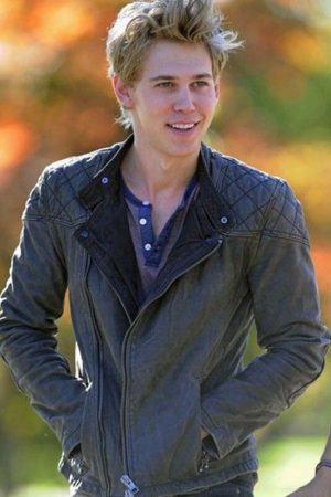 Austin Butler Black Classic Brando Leather Jacket