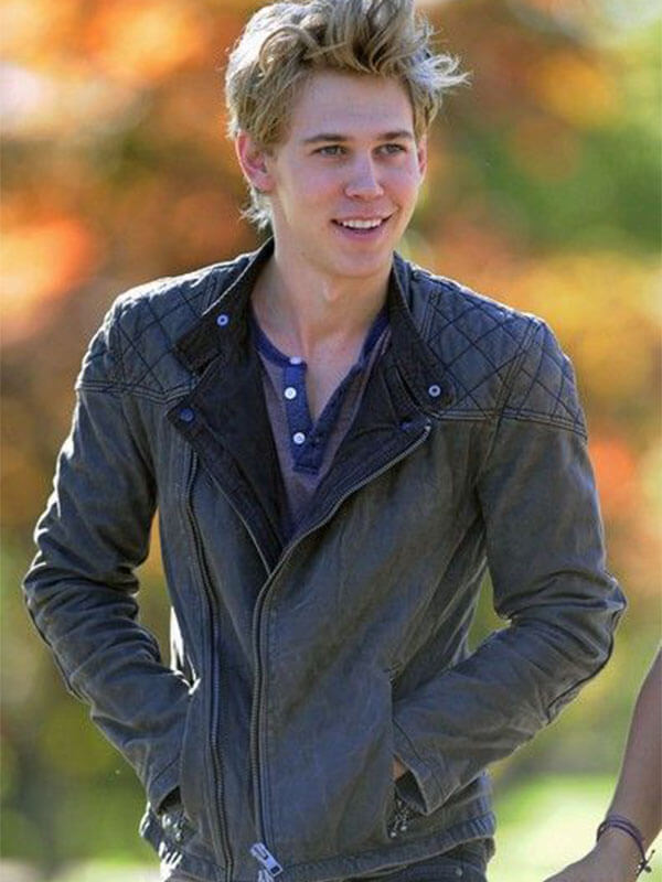 Austin Butler Black Classic Brando Leather Jacket