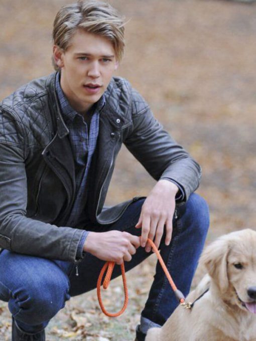 Austin Butler Black Classic Brando Leather Jacket