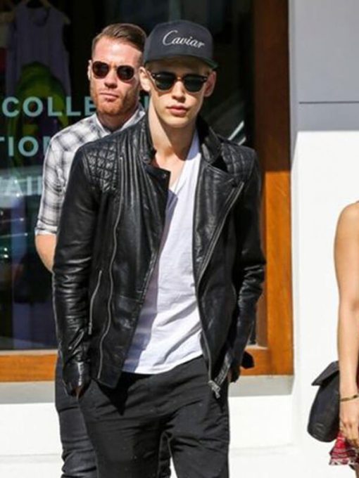 Austin Butler New Brando Leather Jacket