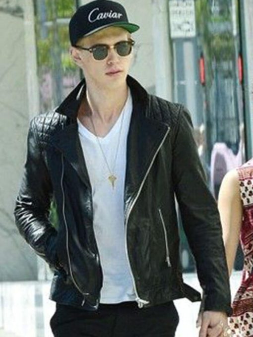 Austin Butler New Brando Leather Jacket