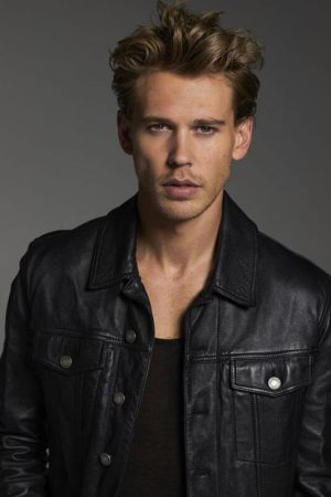 Austin Butler New Black Buttoned Leather Jacket