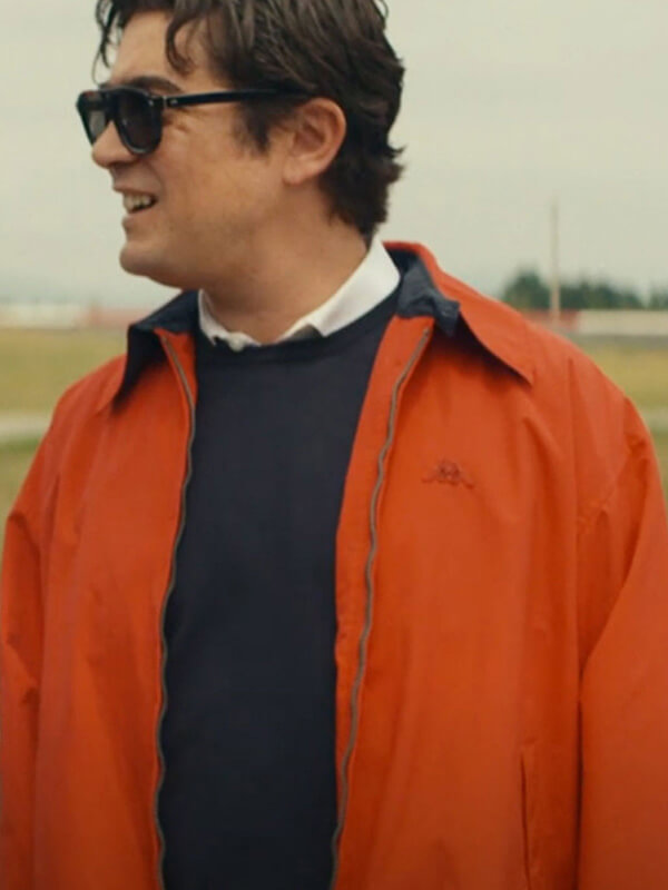 Cesare Fiorio Race for Glory 2024 Orange Cotton Jacket