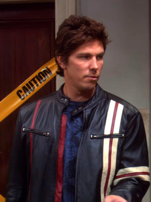 David Underhill The Big Bang Theory Black Leather Jacket