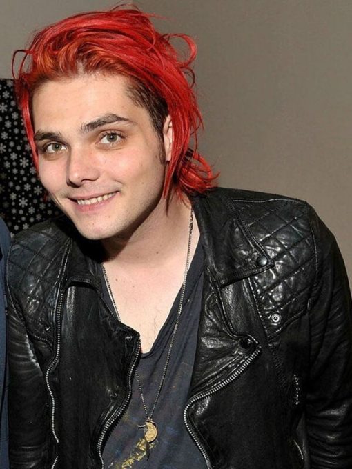 Gerard My Chemical Romance Black Leather Jacket