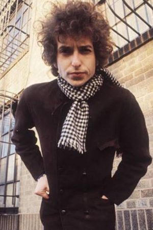 Bob Dylan Vintage Black Wool Coat