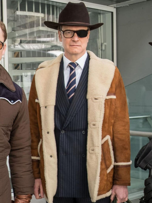 Colin Firth Kingsman: The Golden Circle Harry Hart Coat