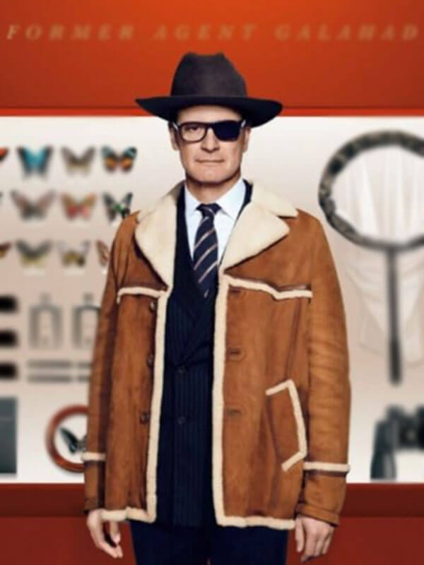 Colin Firth Kingsman: The Golden Circle Harry Hart Coat
