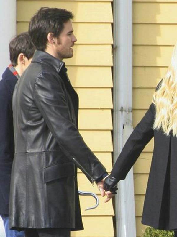 Colin O'Donoghue Once Upon A Time Black Coat