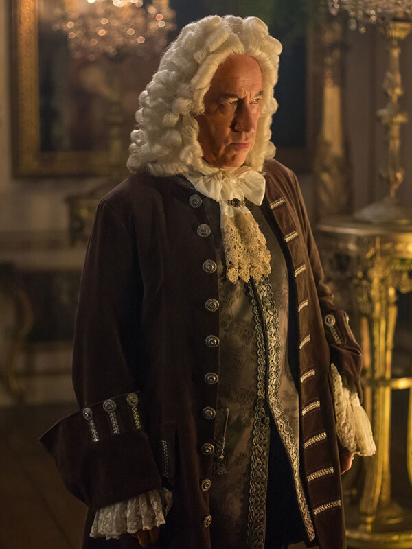 Outlander Duke of Sandringham Brown Wool Coat