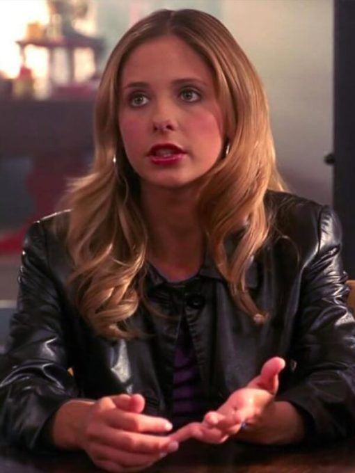 Buffy Summers Buffy The Vampire Slayer Black Leather Jacket