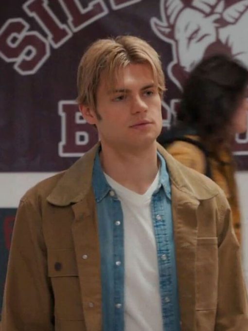 Cole Walter My Life With The Walter Boys Brown Jacket
