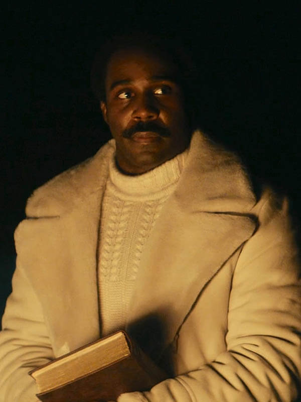 Seth Milchick Severance Tramell Tillman Shearling Coat