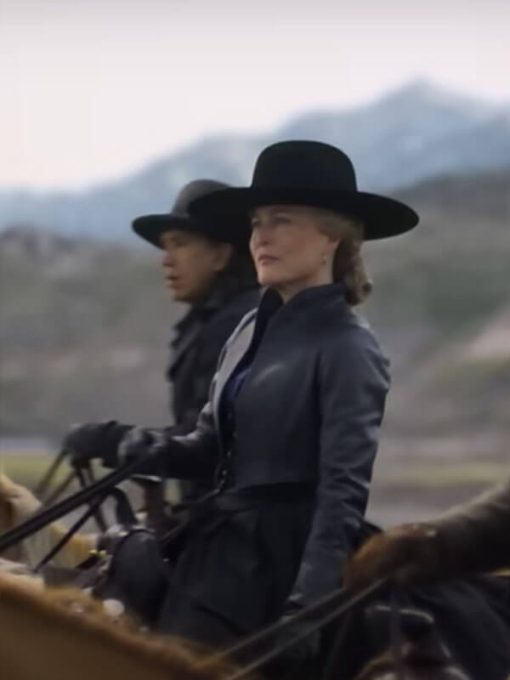 Constance Van Ness The Abandons S01 Black Leather Jacket