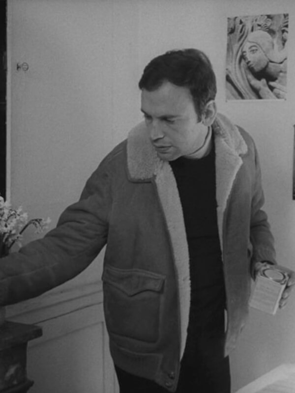 Jean Louis My Night at Maud's Suede Shearling Jacket