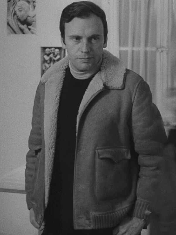 Jean Louis My Night at Maud's Suede Shearling Jacket