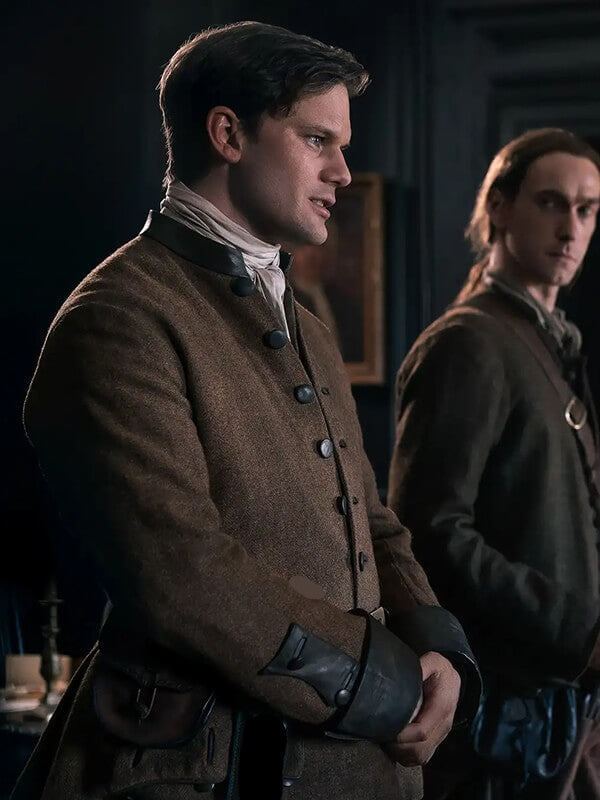 Jeremy Irvine Outlander: Blood of My Blood S01 Wool Jacket